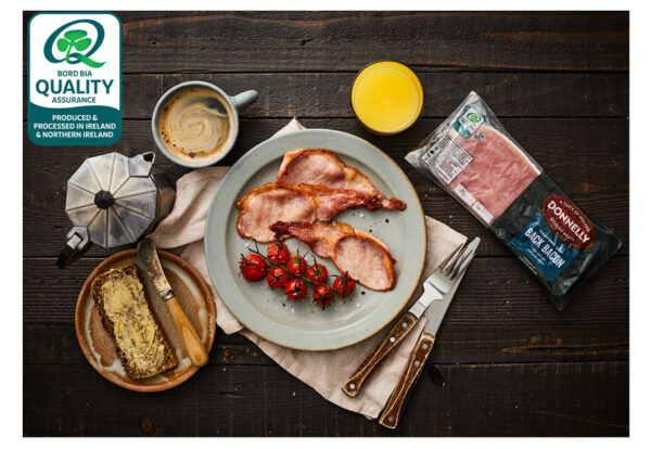 Traditional Cure Irish Back Bacon 227g (8oz) - Donnelly Meats